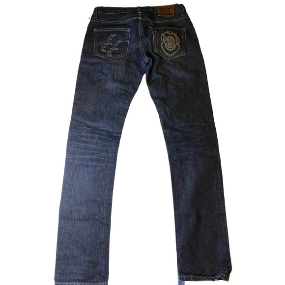 Pink Dolphin | Jeans | Selvedge Pink Dolphin Embroidery Jeans Japanese ...